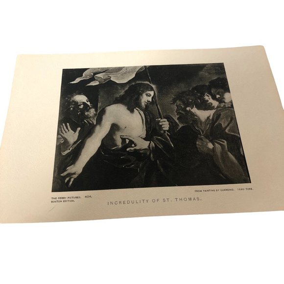 The Perry Pictures | Art | Incredulity Of St Thomas Perry Pictures 55 X ...
